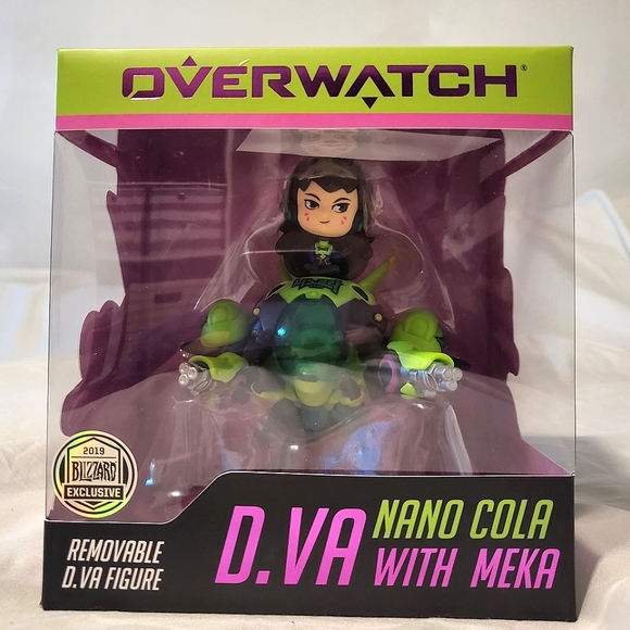 Blizzard | Toys | Overwatch Dva With Meka Nano Cola Figure 29 Blizzard ...